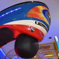 China Colorful Park Boxing Game Machine 2 Players 600W LED Music Amusement Park Equipment for sale