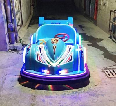 China Kids Arcade Push Coin Game Machine 1 Player Card Operation Bumper Car 250W for sale
