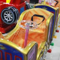 China Colorful Park Kids Ride on Car Electric Toy Train Arcade Game Machine 90x80x200cm CE for sale