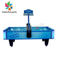 China Coin Operated Air Hockey Table Arcade Game Machine 2600mm with LED Lighting for sale