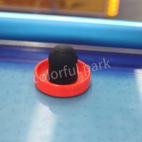 China Coin Operated Air Hockey Table Arcade Game Machine 2600mm with LED Lighting for sale