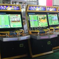 China Colorful Park Coin Operated Crane Claw Machine 80x90x205cm with LED Lighting and CE Certification for sale