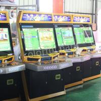 China Colorful Park Coin Operated Crane Claw Machine 80x90x205cm with LED Lighting and CE Certification for sale