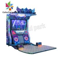 China Colorfulpark Coin Operated Claw Crane Machine 90x80x200cm with LED Lights and CE Certification for sale