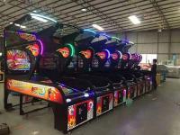 China Coin-Operated Sports Basketball Arcade Game 2600x3000x2700mm with LED Lighting for sale