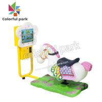 China Colorful Park Coin Operated Kiddie Ride Horse Machine for Kids 150KG Capacity for sale