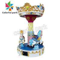 China Customized Colorful Park 3 Players Carousel Kiddie Rolling Riding Arcade Game Machine for sale