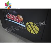 China Coin Operated Basketball Arcade Game Machine 257x100x238cm Folding for Amusement Park for sale