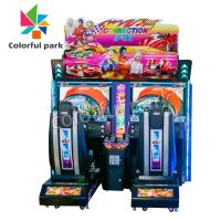 China Colorful Park Coin Operated Claw Crane Machine 90x80x200cm with CE SGS Certification for Amusement Center for sale