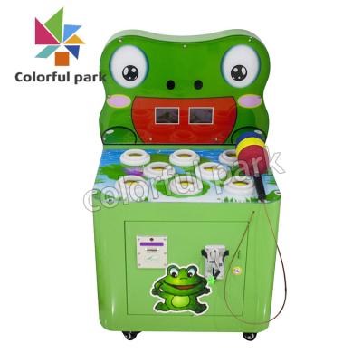 China Redemption Hammer Kids Hiting Frog Playground Arcade Game Machine with CE Certificate for sale