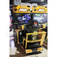 China Coin Operated 3 Player Kids Ride On Car 130x130x240cm with LED Lights and Music for Amusement Park for sale
