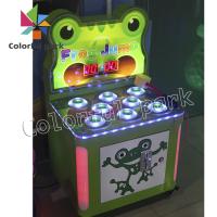 China Colorfulpark Whack a Mole Arcade Game Machine with LED Lights 90x80x200cm CE Certified for sale