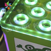 China Colorfulpark Whack a Mole Arcade Game Machine with LED Lights 90x80x200cm CE Certified for sale
