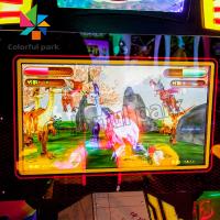 China Colorful Park 3 Player Arcade Shooting Game Machine 80x80x165cm CE Certified Coin Operated Redemption Game for sale