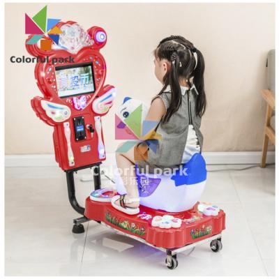 China Colorfulpark Coin Operated Claw Crane Machine 80x90x205cm with LED Lights and CE Certification for sale