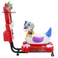 China Colorfulpark Coin Operated Claw Crane Machine 80x90x205cm with LED Lights and CE Certification for sale