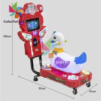 China Colorfulpark Coin Operated Claw Crane Machine 80x90x205cm with LED Lights and CE Certification for sale
