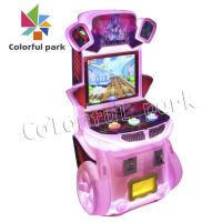 China Colorful Park Mini Arcade Shooting Game Machine 80x80x165cm Coin Operated 3 Player for sale