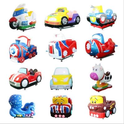 China CE Certified Coin Operated Kiddie Ride Machine 90x80x200cm with LED Lighting and MP3 Music for sale