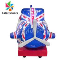 China CE Certified Coin Operated Kiddie Ride Machine 90x80x200cm with LED Lighting and MP3 Music for sale