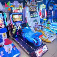 China Colorful Park Kids Arcade Shooting Game Machine 80x90x205cm CE Certified Coin Operated for sale