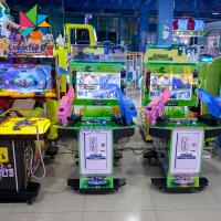 China Colorful Park 3 Player Kids Shooting Arcade Game Machine 80x80x165cm Coin Operated for sale
