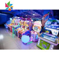 China Colorful Park 3 Player Kids Shooting Arcade Game Machine 80x80x165cm Coin Operated for sale