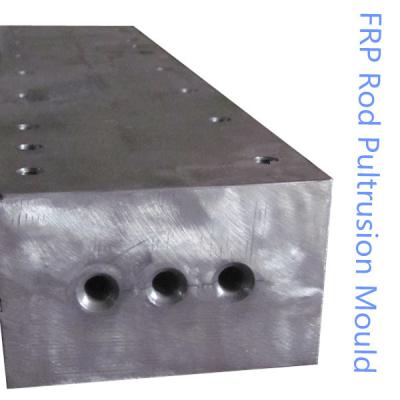 China FRP triple cavity pultrusion die for Rod for sale