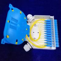 China Singlemode SC UPC Ftth Termination Box , Fiber Optic Distribution Box for sale