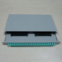 China Duplex LC UPC Multimode OM3 Fiber Optic Termination Box for sale