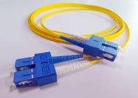China Rugged SC UPC Duplex Lszh Patch Cord For DWDM System for sale