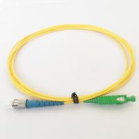 China Low Insertion Loss ST SC Single Mode Fiber Optic Patch Cord for sale