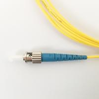 China Low Insertion Loss ST SC Single Mode Fiber Optic Patch Cord for sale