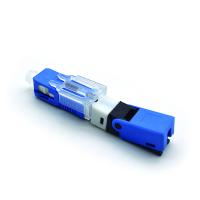 China Single Mode 52mm SC UPC Ftth Fiber Optic Quick Connector for sale