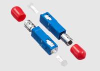 China Simplex ST UPC Male To SC UPC Female Fiber Optic Cable Adapter for sale