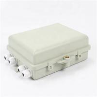 China PON Network 0.65 Kg PC ABS Shell Fiber Optic Distribution Box for sale