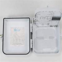 China FTTB FTTX 16 Core Fiber Optic Distribution Box , Fibre Wall Box for sale