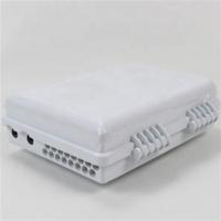 China FTTB FTTX 16 Core Fiber Optic Distribution Box , Fibre Wall Box for sale