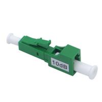 China CATV FTTH Solution Fixed Plug 10db LC APC Attenuator for sale