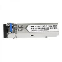 China 1.25G Lc Connector 20Km Single Bidirectional Optical Transceiver for sale