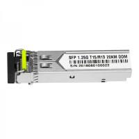 China 1.25G Lc Connector 20Km Single Bidirectional Optical Transceiver for sale