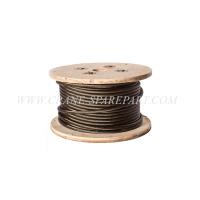 China 10503765 Main hoist steel-wire rope Durable Crane Spare Parts for sale