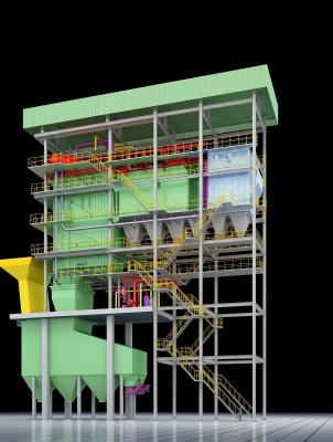 China Waste Incineration Industrial Boiler 40 Tds/D To 1000 Tds/D Refuse Fired Boilers for sale