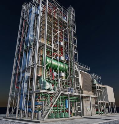 China Paper Industry Industrial Boiler EN 1.4306  Alkali Recovery Boilers  For Pulp for sale