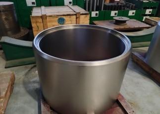 China OEM Turbogenerator Retaining Ring High Speed Structural Integrity Turbine Spare Parts for sale