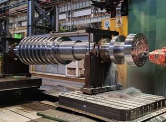 China High Strength High Pressure Rotor HP Forged Turbine Spare Parts for sale
