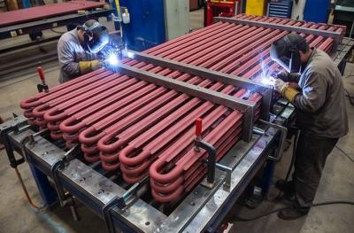 China Reheat System Boiler Reheater Integration 3.8MPa Reheater Panel Assembly for sale