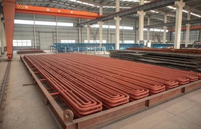 China CNC Bending Superheater Replacement Coil 32mm - 63.5mm Convection Superheater for sale