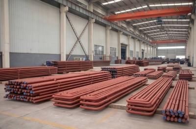 China 20G  Boiler Superheater System 159mm - 325mm Superheater Header Coil Assembly for sale