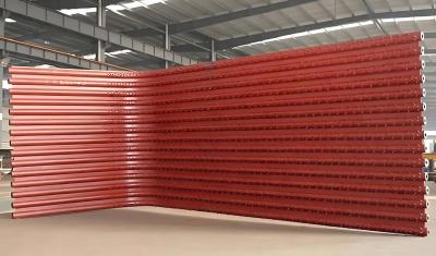 China Anti Abrasion CFB Water Wall 80mm 100mm Cover For Circulating Fluidized Bed Boiler for sale